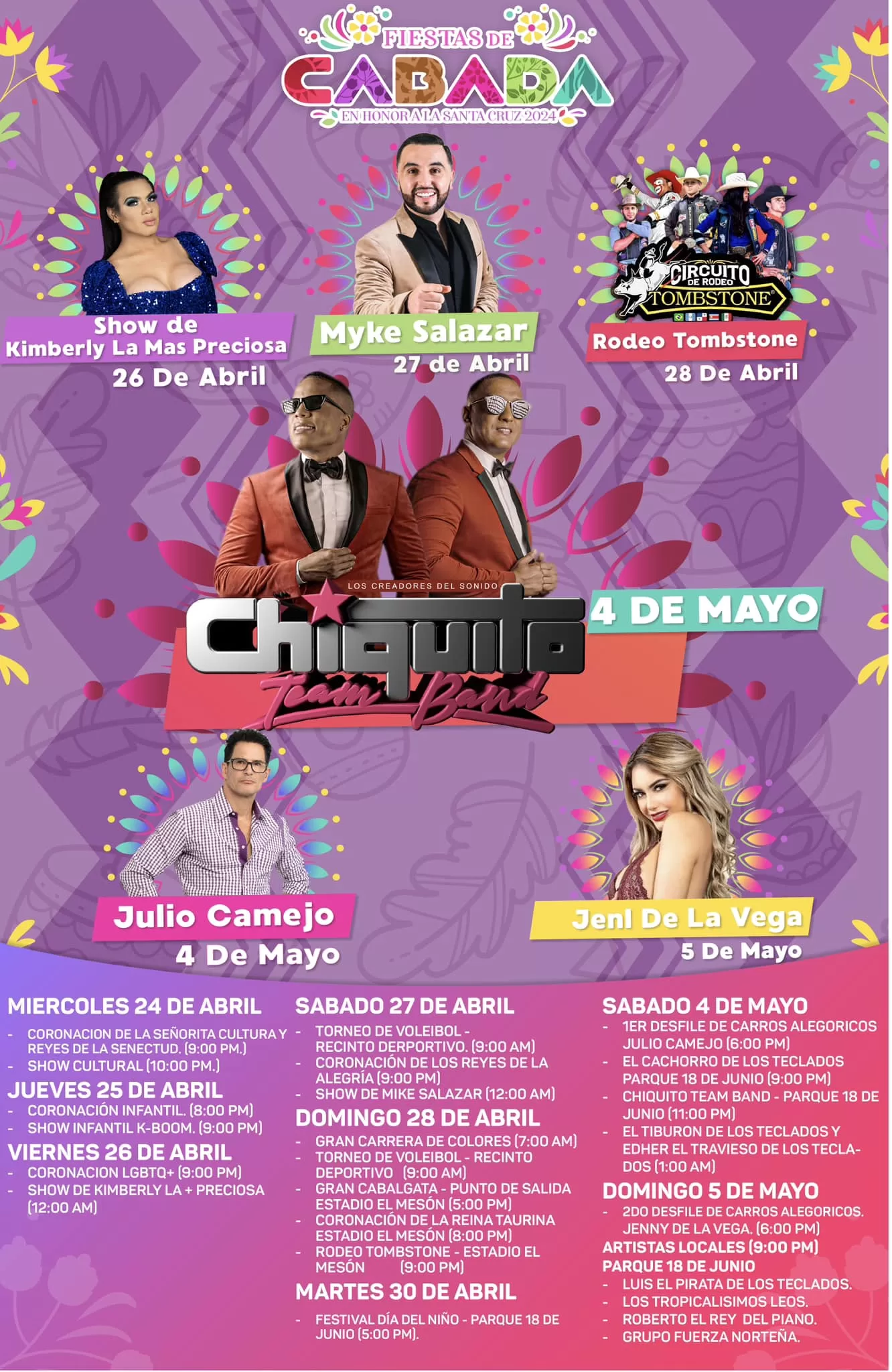 Fiestas de Cabada 2024 - Ferias de México