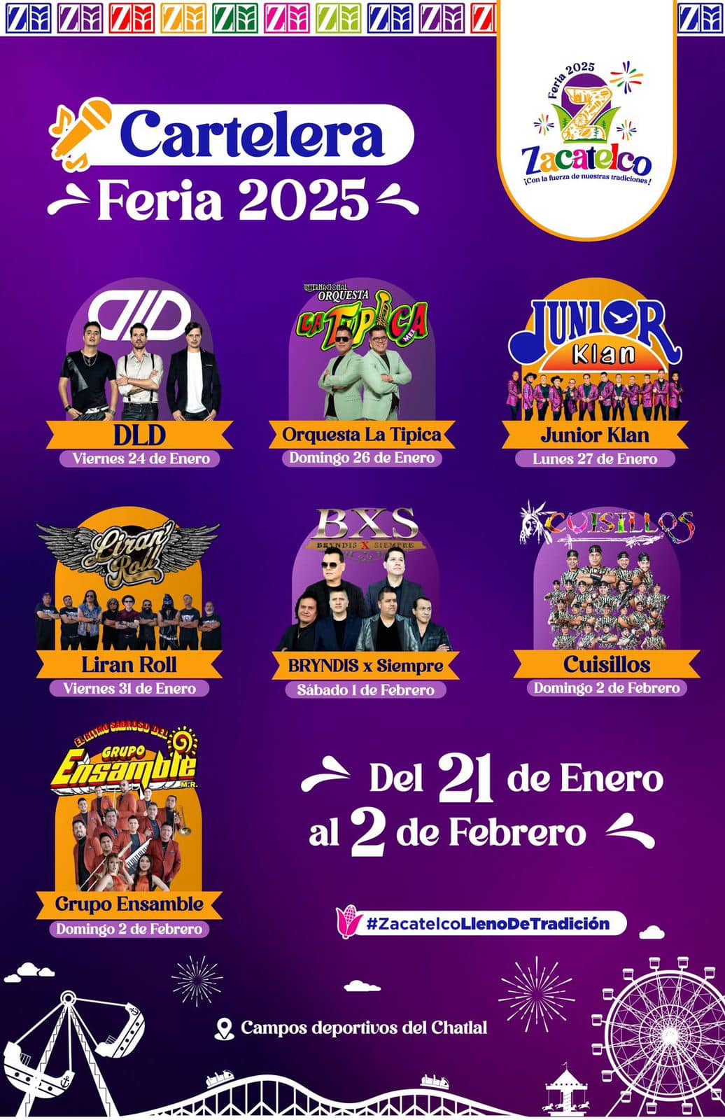 Feria Zacatelco 2025 - Ferias de México