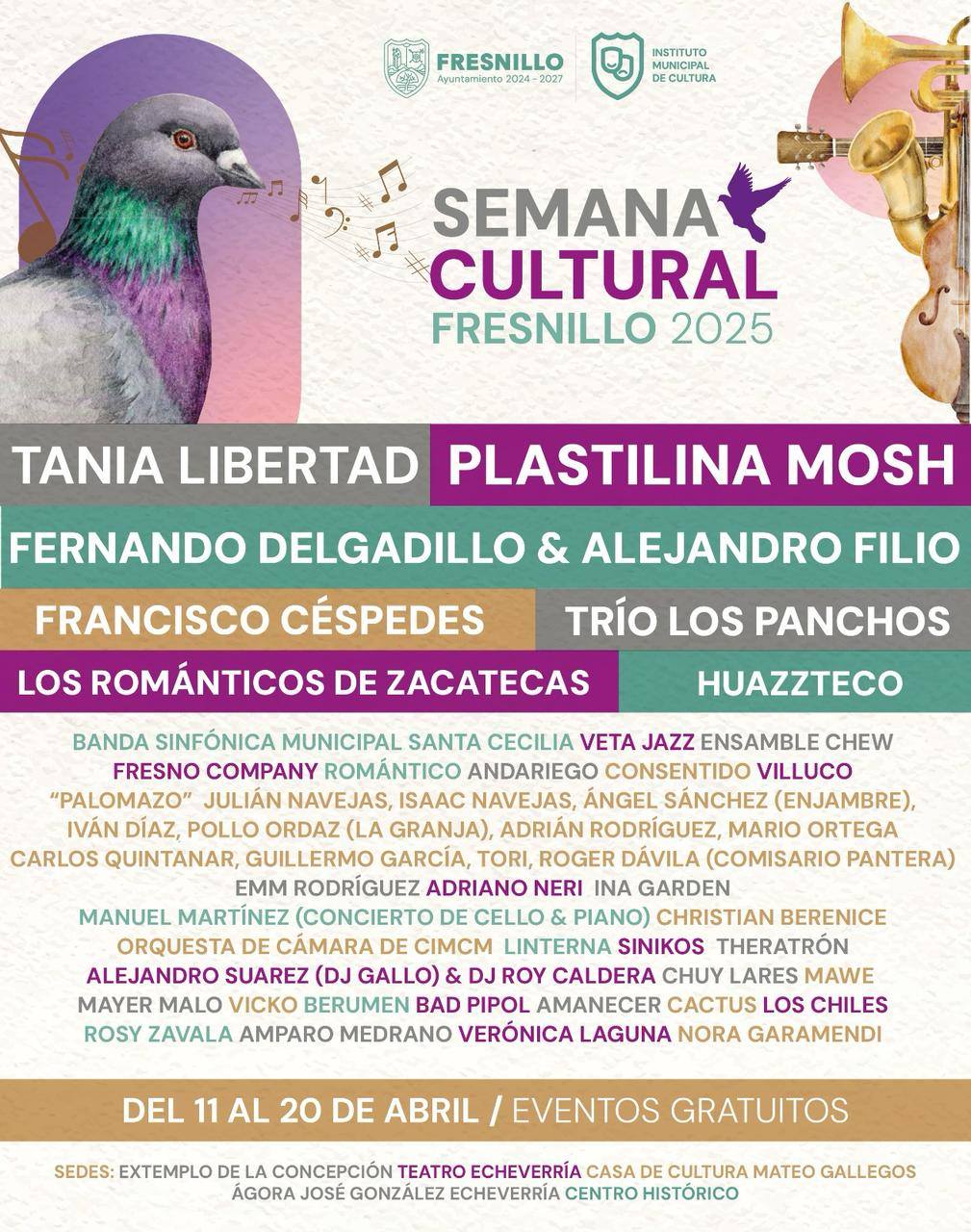 Semana Cultural Fresnillo 2025 - Ferias de México